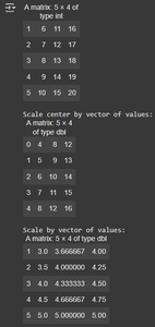 Scale the Columns of a Matrix in R Programming - scale() Function ...