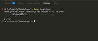 Private and Final Methods in Java - GeeksforGeeks