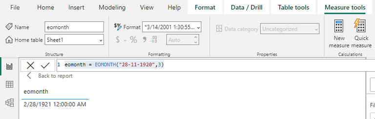 Power BI - DAX Date Functions - GeeksforGeeks