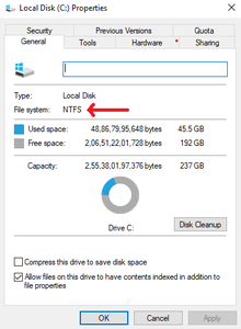 NTFS Full Form - New Technology File System - GeeksforGeeks