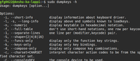 dumpkeys command in Linux with examples - GeeksforGeeks