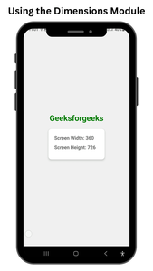 How to Get Window Width and Height In React Native ? - GeeksforGeeks