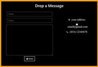 Simple Contact Form using HTML CSS and PHP - GeeksforGeeks
