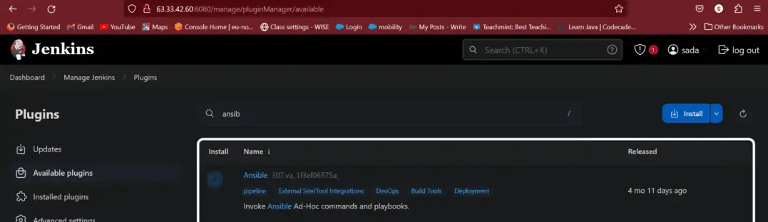 Ansible Integration with Jenkins - GeeksforGeeks