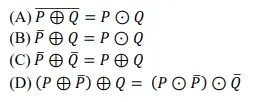 Quiz about Boolean Algebra PYQ QUIZ GATE CS