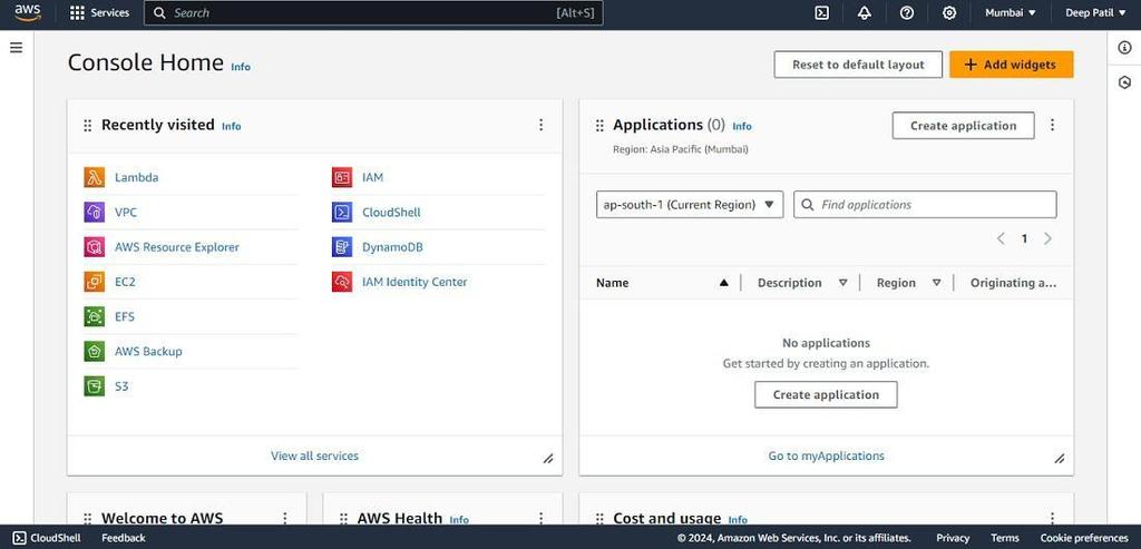 AWS Management Console - GeeksforGeeks