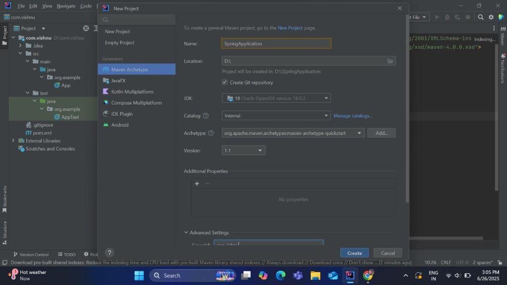 How to Create a Simple Spring Application? - GeeksforGeeks