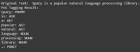 POS(Parts-Of-Speech) Tagging in NLP - GeeksforGeeks