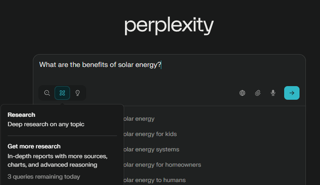 Deep Research in Perplexity - GeeksforGeeks