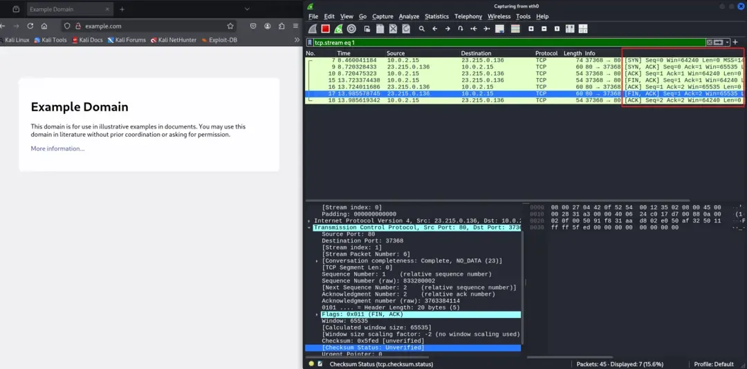 Understanding HTTPS, TCP, UDP, and DNS Packets with Wireshark - GeeksforGeeks