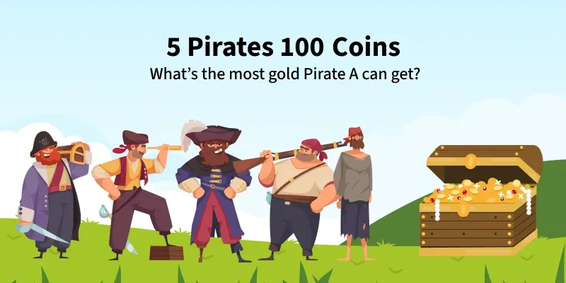 Puzzle | 5 Pirates and 100 Gold Coins - GeeksforGeeks