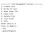 File Management System in C++ - GeeksforGeeks