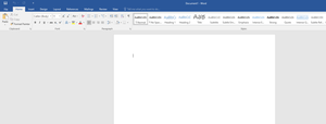Creating a Document in MS Word - GeeksforGeeks