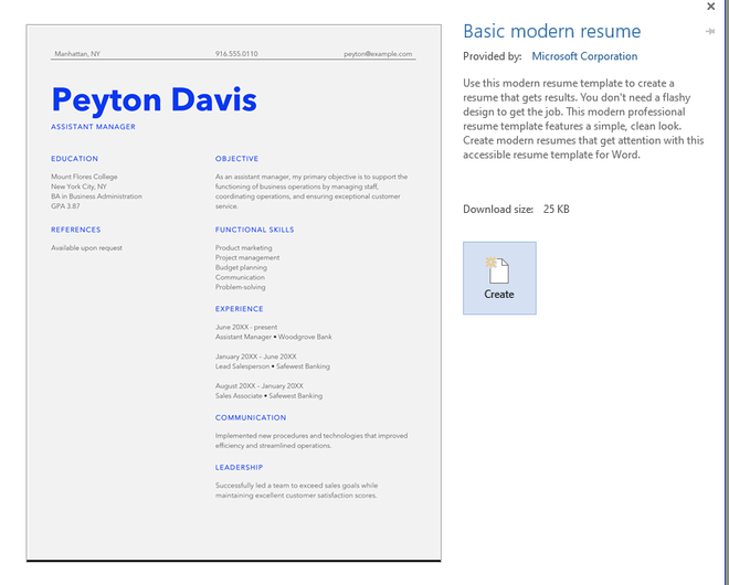 Templates in MS Word - GeeksforGeeks