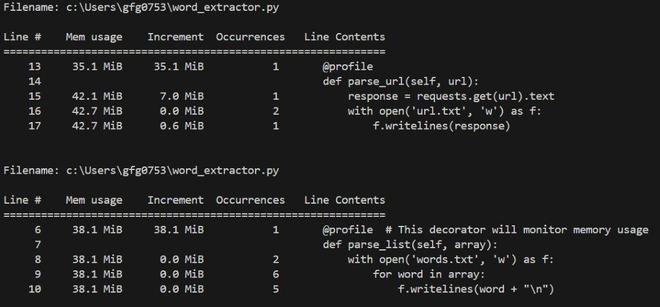 Memory profiling in Python using memory_profiler - GeeksforGeeks