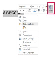 Creating New Styles in MS Word - GeeksforGeeks