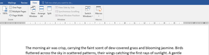 Ruler and Gridlines in MS Word - GeeksforGeeks