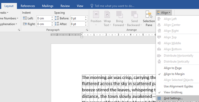 Ruler and Gridlines in MS Word - GeeksforGeeks