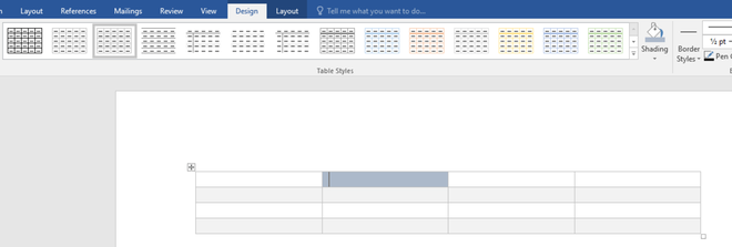 Formatting Tables in MS Word - GeeksforGeeks