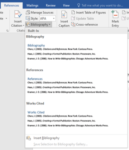 Insert and Manage Citations in MS Word - GeeksforGeeks