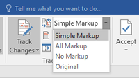 Track Changes in MS Word - GeeksforGeeks