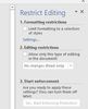 Restricting Editing in MS Word - GeeksforGeeks
