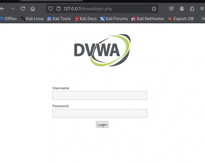 DVWA Lab Setup In Linux (kali) - GeeksforGeeks