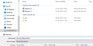 Saving and Exporting Word Documents to Other Formats - GeeksforGeeks