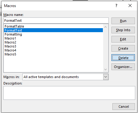 Macros in MS Word - GeeksforGeeks