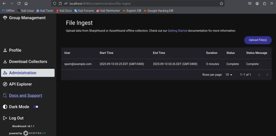BloodHound and Grabbing Data - GeeksforGeeks