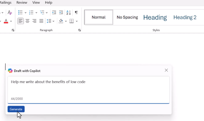 Features of Copilot in MS Word - GeeksforGeeks