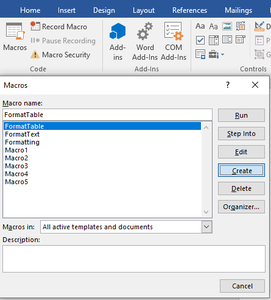 Custom Macros in MS Word - GeeksforGeeks
