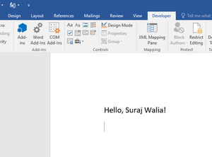 Custom Macros in MS Word - GeeksforGeeks