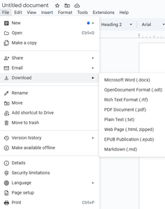 Introduction to Google Docs - GeeksforGeeks