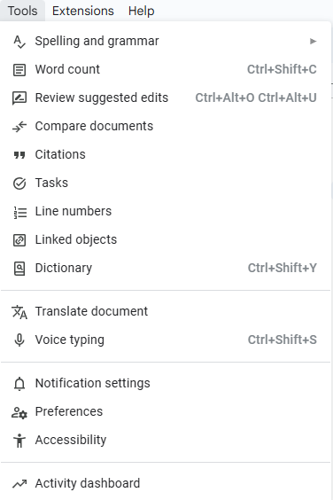 Introduction to Google Docs - GeeksforGeeks