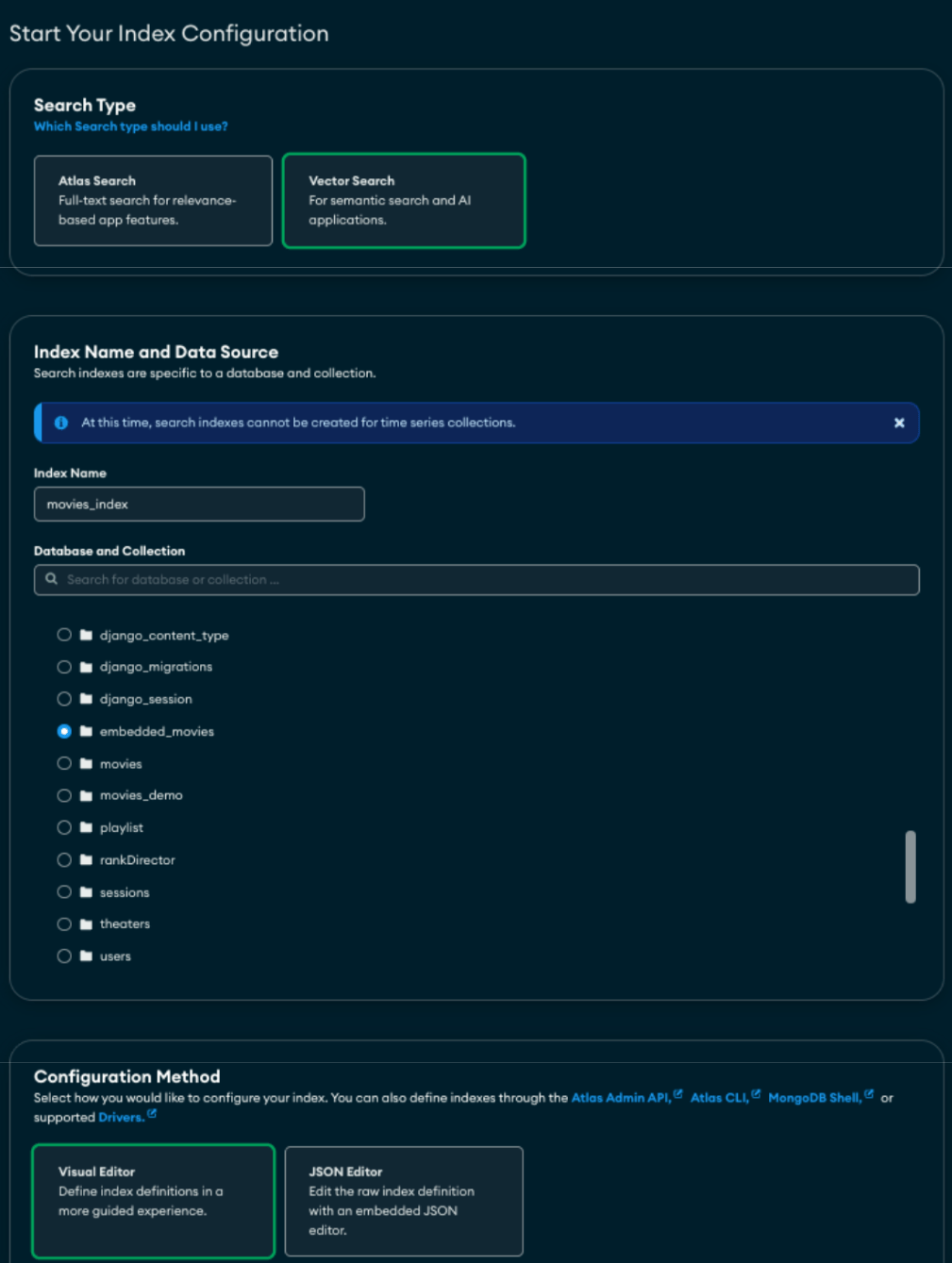 Vector Indexing in MongoDB - GeeksforGeeks