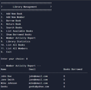 Library Management System in C# - GeeksforGeeks