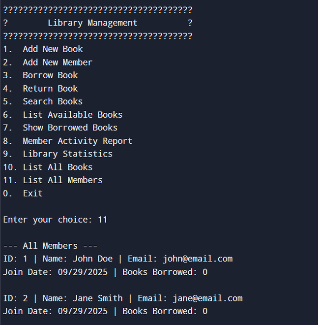 Library Management System in C# - GeeksforGeeks
