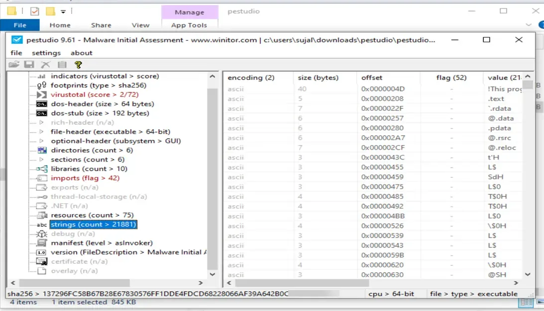 Static Malware Analysis - GeeksforGeeks