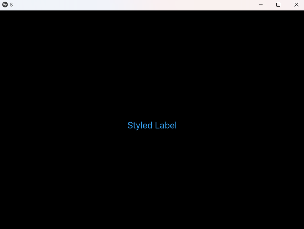 Add Label to a Kivy Window - Python - GeeksforGeeks
