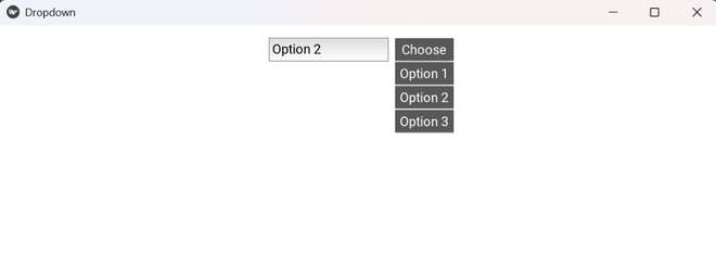 Dropdown List in Kivy - Python - GeeksforGeeks
