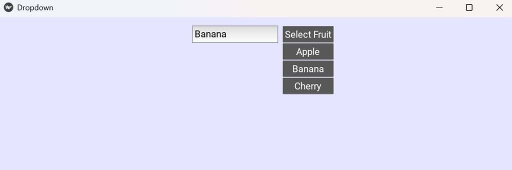 Dropdown List in Kivy - Python - GeeksforGeeks