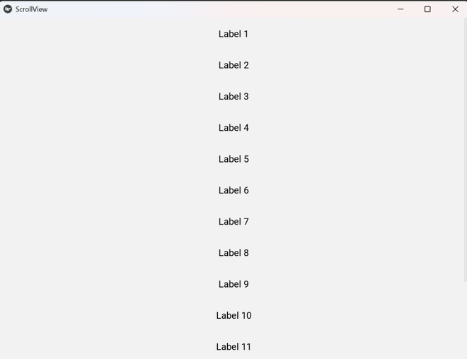 Scrollview Widget in Kivy - Python - GeeksforGeeks