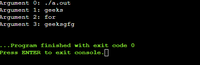 Command Line Arguments in C - GeeksforGeeks