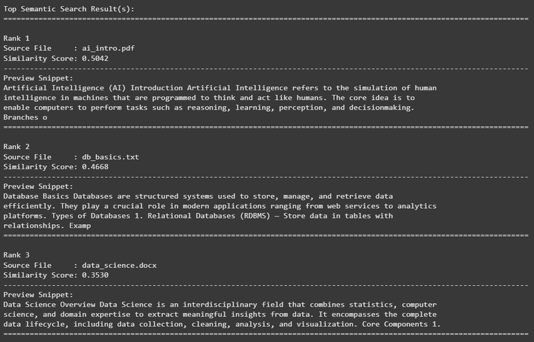 Semantic Document Search - GeeksforGeeks