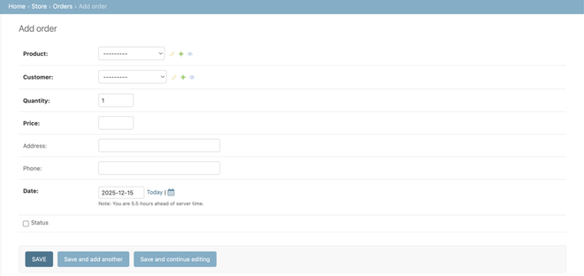 E-commerce Website using Django - GeeksforGeeks