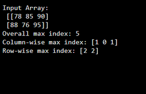Numpy | Sorting, Searching and Counting - GeeksforGeeks