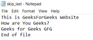 Import Text Files Into Numpy Arrays - Python - GeeksforGeeks