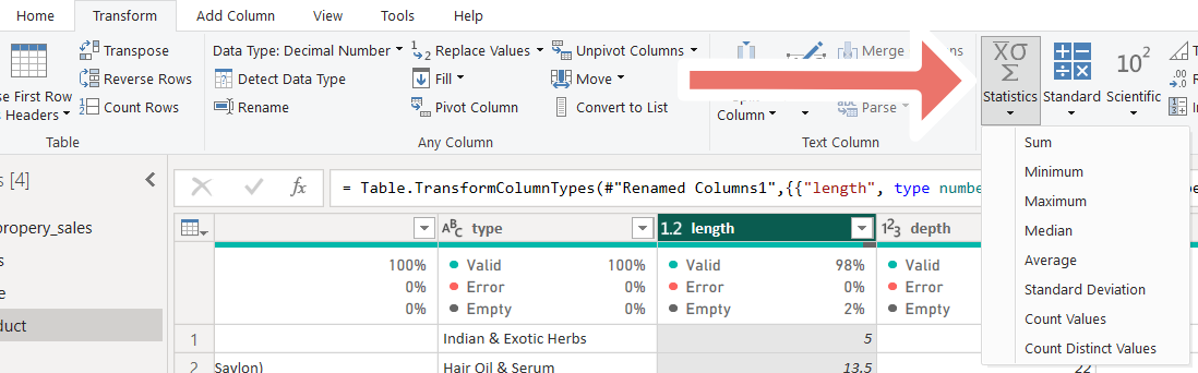 Numerical Operations in Power BI - GeeksforGeeks