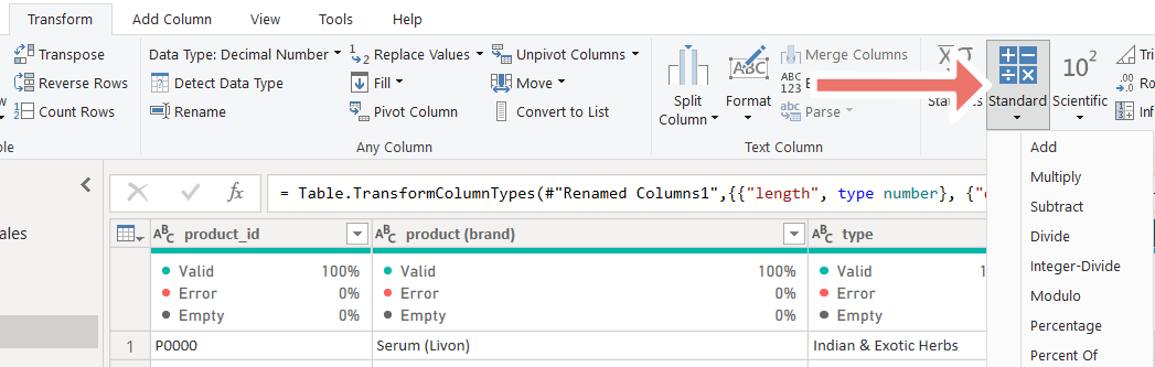 Numerical Operations in Power BI - GeeksforGeeks